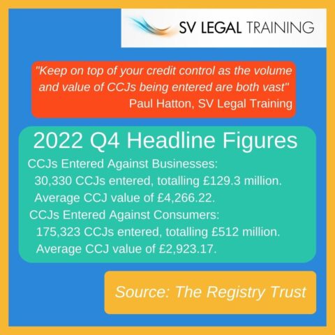 Q4 CCJ Statistics Released